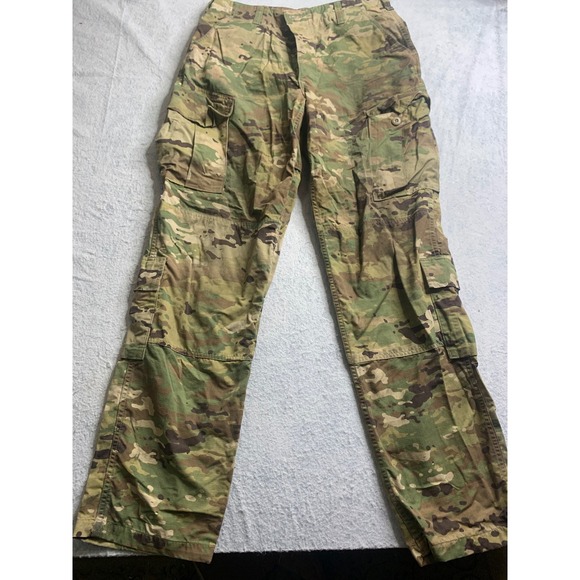 Military Hippie | Pants | Mens Medium Long Multicam Cargo Pants ...